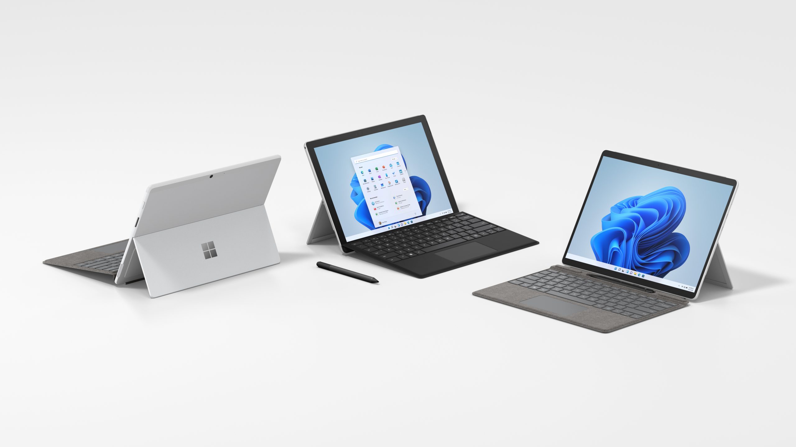 MS Tablets im Vergleich: Surface Go 3, Pro X, Pro 7+ und Pro 8